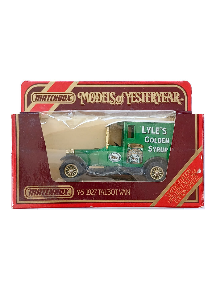 EXCLUSIVES Matchbox Models of Yesteryear Lyle's Golden Syrup 1927 Talb ...