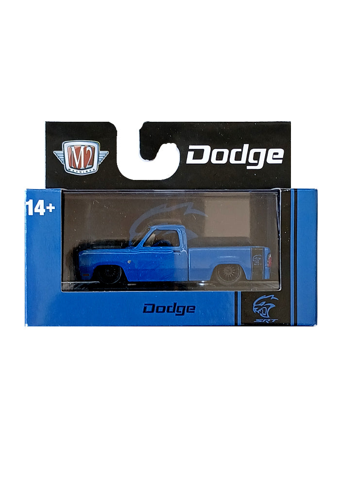 EXCLUSIVES M2 Machines 1976 Dodge Adventurer 150 - Custom - Blue / Bla ...