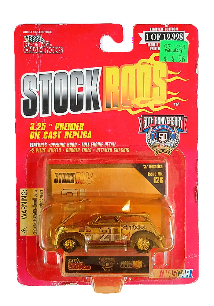 Exclusives Racing Champions Stock Rods '37 Boxotica - Golden (Blister ...