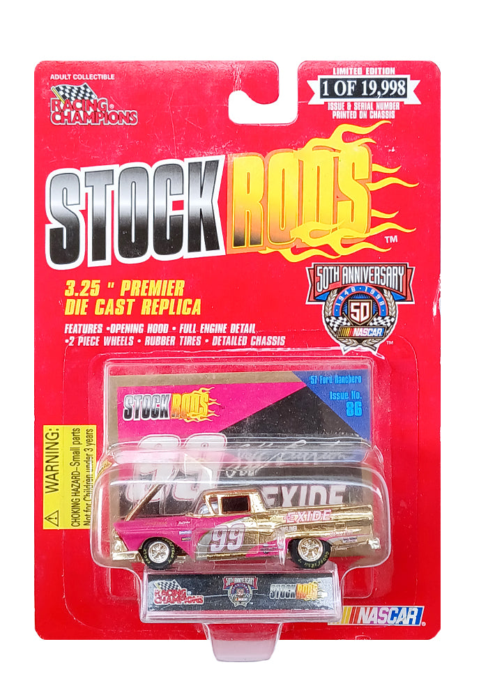 Exclusives Racing Champions Nascar Jeff Burton '57 Ford Ranchero - Gol ...