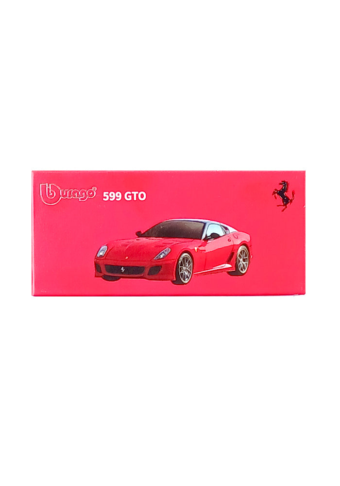 Burago Ferrari 599 GTO - Red (Scale 1:64)– Toys-India.com