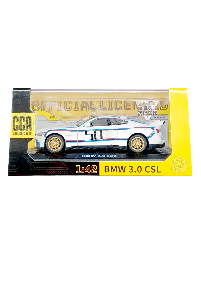 EXCLUSIVES CCA Cool Chic Auto BMW 3.0 CSL - White (With Display Box ...