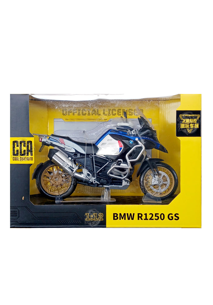 EXCLUSIVES CCA Premium BMW R1250 GS - Blue / Black (Scale 1:12)– Toys ...