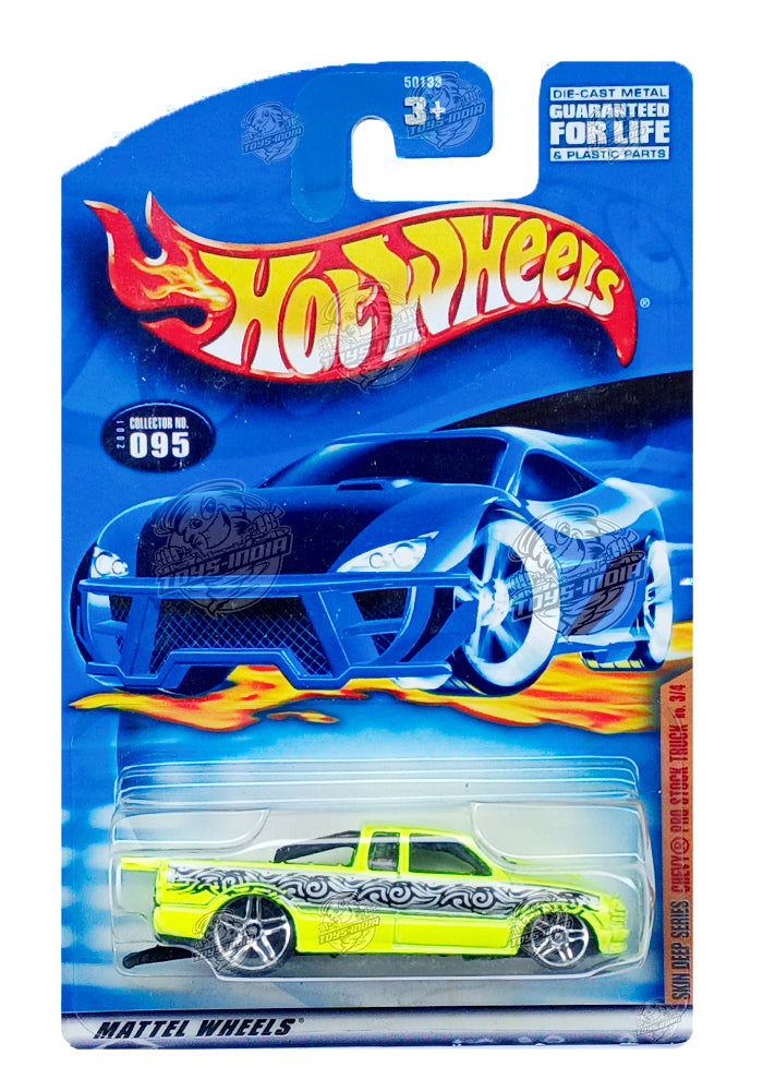 EXCLUSIVES Hot Wheels Skin Deep Series Chevy Pro Stock Truck - Green ...