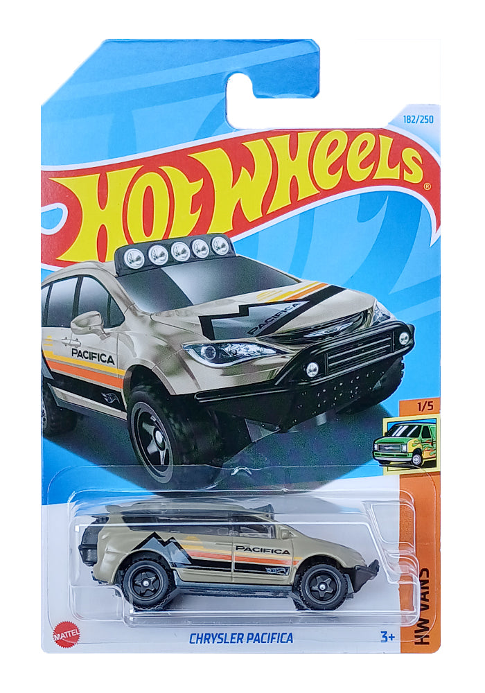 EXCLUSIVES Hot Wheels Chrysler Pacifica - Brown - 2021 Card (With Prot ...