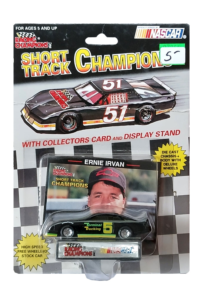 Exclusives Racing Champions Nascar Ernie Irvan - Black (Creased Card ...