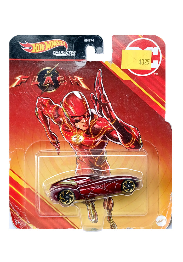 EXCLUSIVES Hot Wheels Premium The Flash - Red - 2021 Card (Creased Car ...