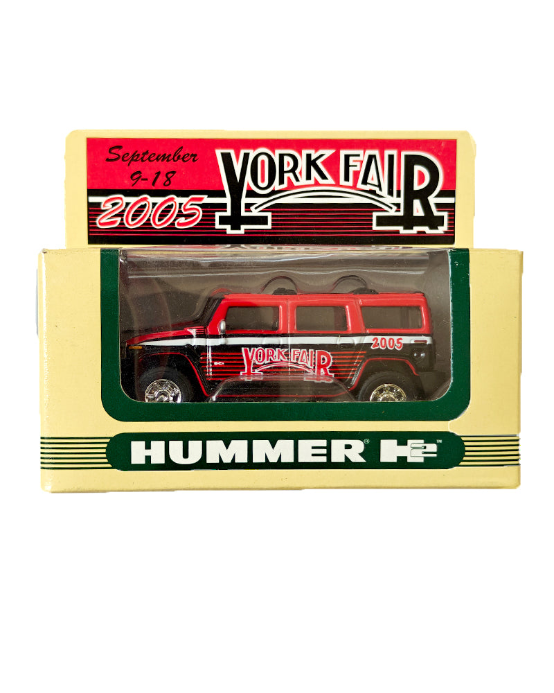 EXCLUSIVES York Fair Hummer H2 - Red - 2005 Box– Toys-India.com
