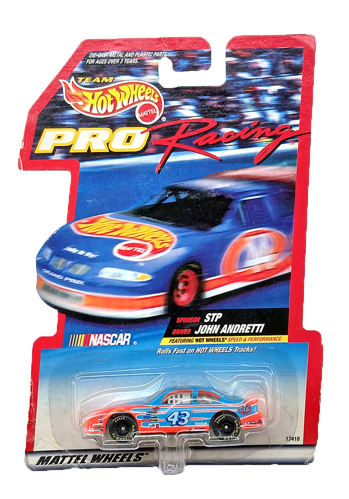 EXCLUSIVES Hot Wheels PRO Racing Sponsor STP Driver John Andretti - Bl ...