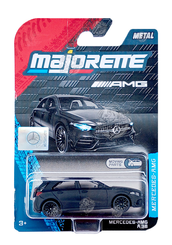 Majorette AMG Edition Mercedes-AMG A 36 - Black - 2025 Card– Toys-India.com