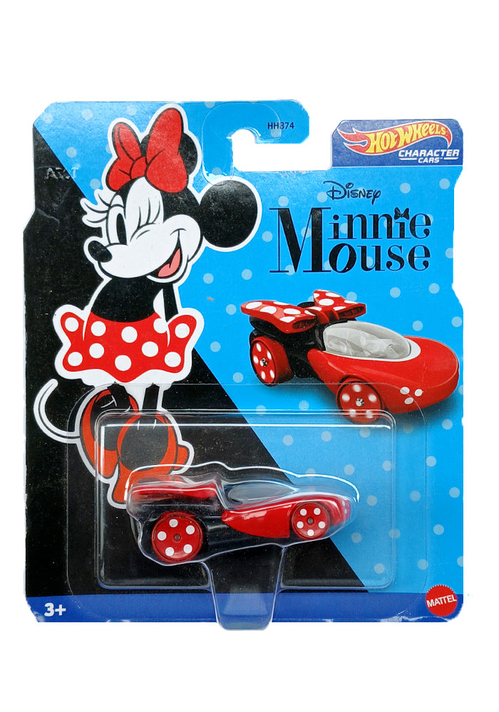 EXCLUSIVES Hot Wheels Premium Disney Minnie Mouse (Type 2) - Red / Bla ...