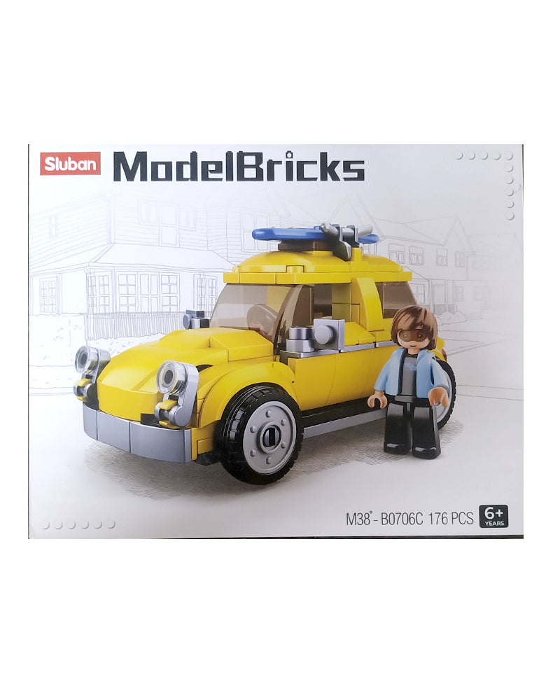 Sluban Model Bricks M38-B0706C - Yellow - 176 Pcs.– Toys-India.com