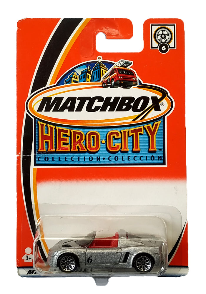 EXCLUSIVES Matchbox HERO CITY Collection Opel Speedster - Silver - 200 ...