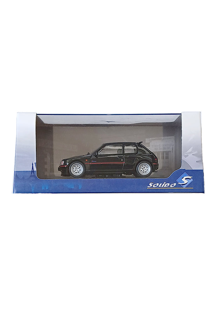 Solido Peugeot 205 GTI with Dimma Body Kit - Black - 2022 (Scale 1:43 ...
