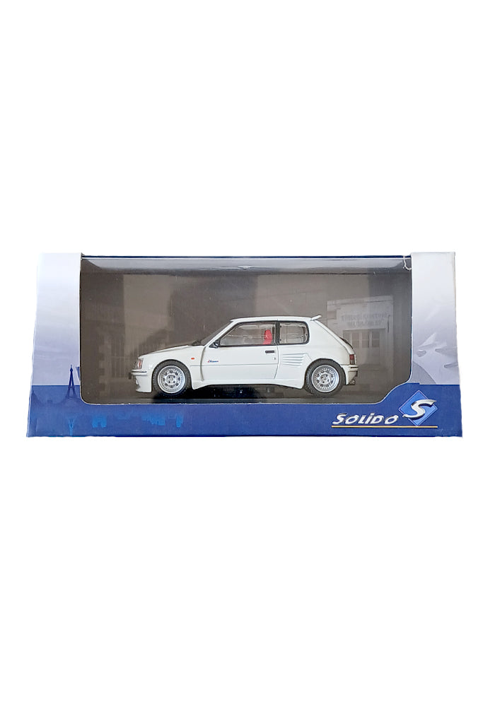 Solido Peugeot 205 GTI with Dimma Body Kit - White - 2022 (Scale 1:43 ...