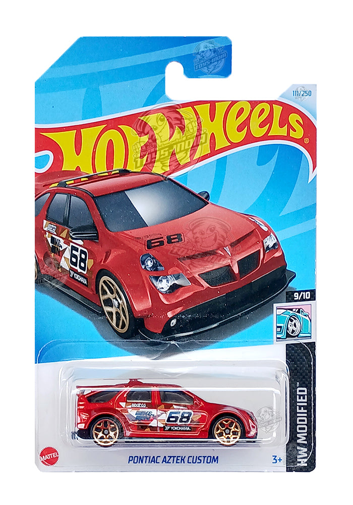 EXCLUSIVES Hot Wheels Pontiac Aztek Custom - Red - 2021 Card (Blister ...
