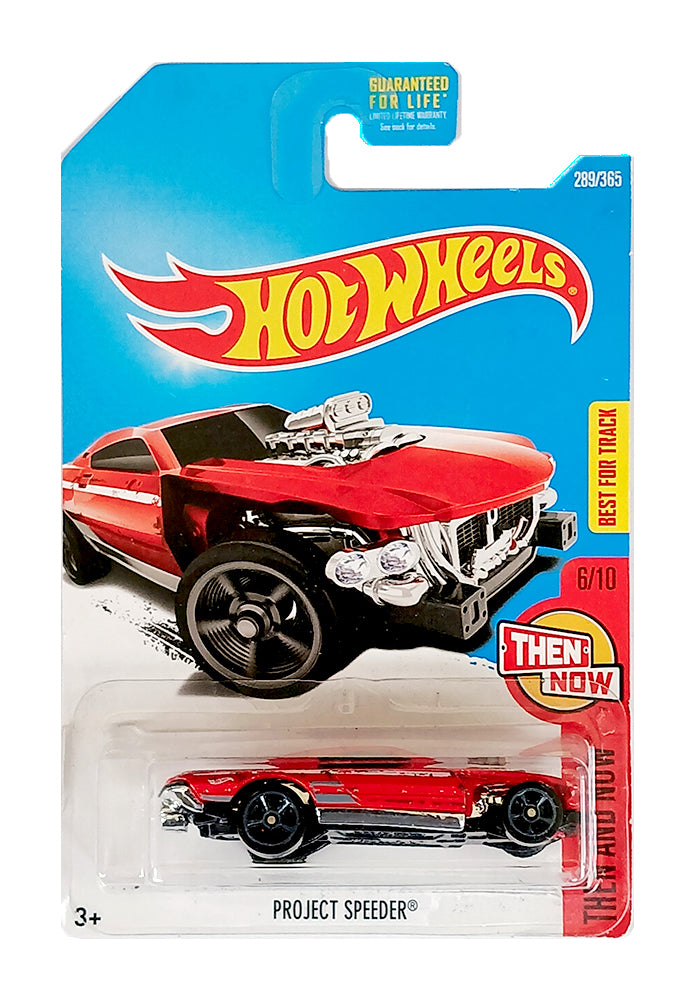 EXCLUSIVES Hot Wheels Project Speeder - Red - 2015 Card (With Protecto ...