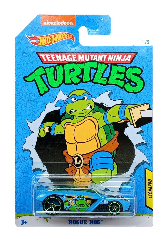 EXCLUSIVES Hot Wheels Teenage Mutant Ninja Turtles Rogue Hog - Blue ...