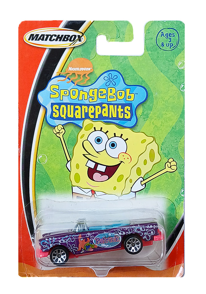 EXCLUSIVES Matchbox Spongebob Squarepants - Purple / Pink - 2003 Card ...