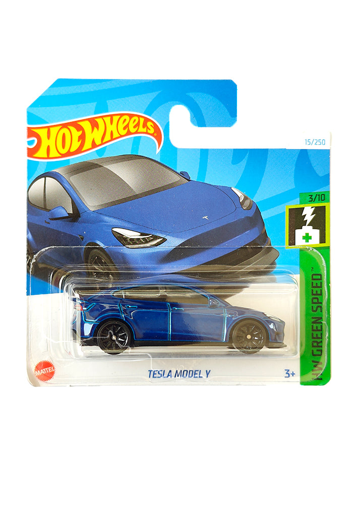 EXCLUSIVES Hot Wheels Tesla Model V - Blue - 2021 Card (International ...