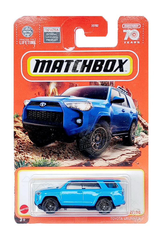 EXCLUSIVES Matchbox Toyota 4Runner - Blue (With Protector Case)– Toys ...