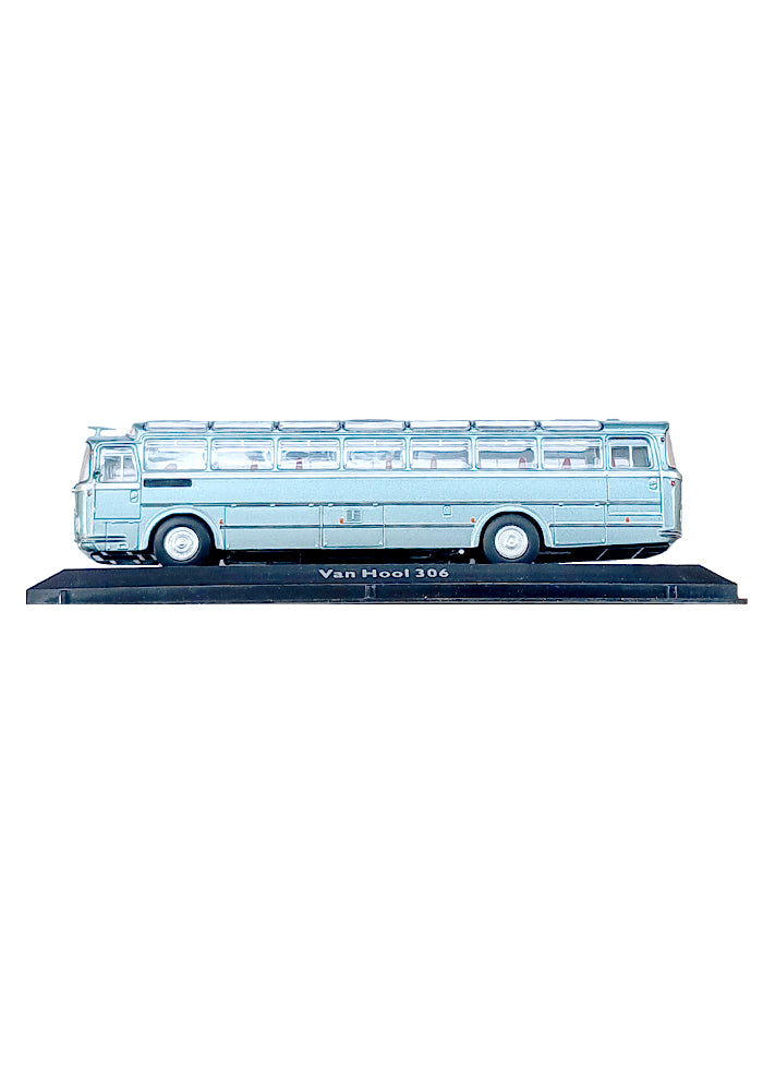 EXCLUSIVES Atlas Collections Classic Coaches Van Hool 306 - Blue (Box ...