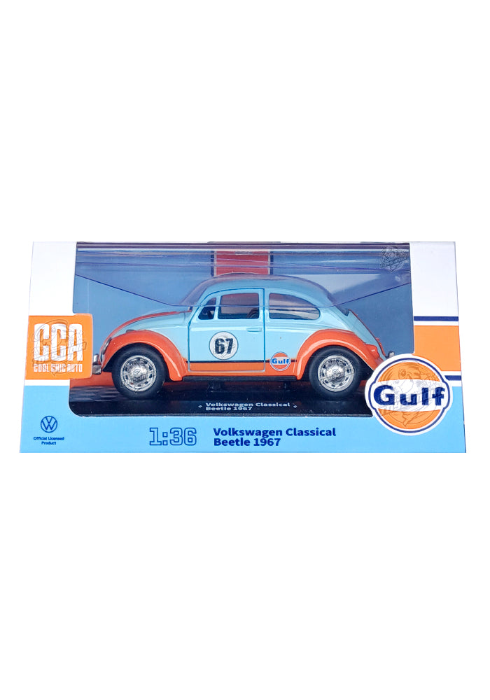 EXCLUSIVES CCA Premium Gulf Volkswagen Classical Beetle 1967 - Blue ...