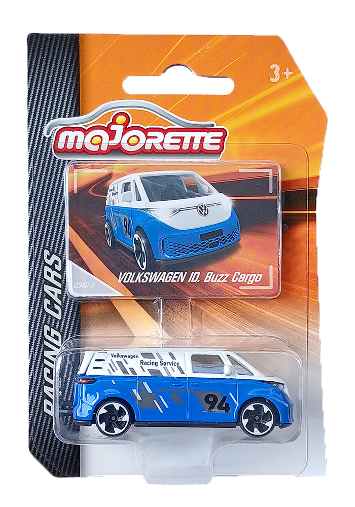 Majorette Racing Cars Volkswagen ID. Buzz Cargo - White / Blue - 2025 ...