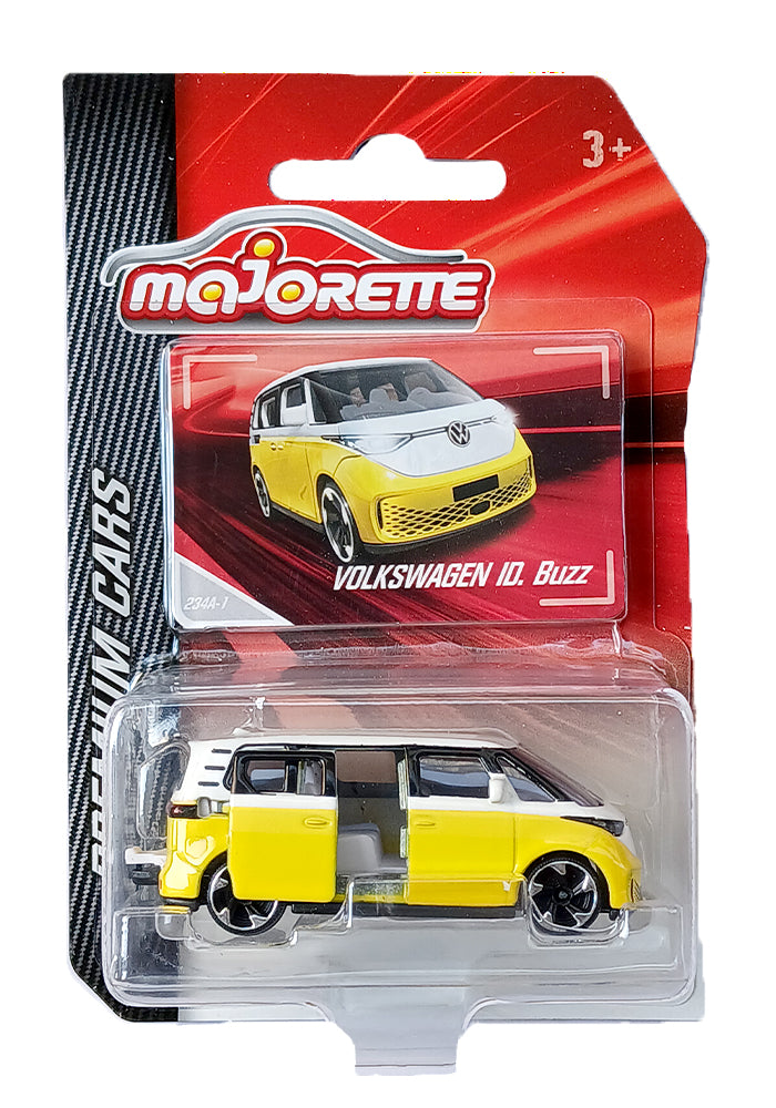 Majorette Premium Cars Volkswagen ID Buzz - Yellow / White - 2025 Card ...