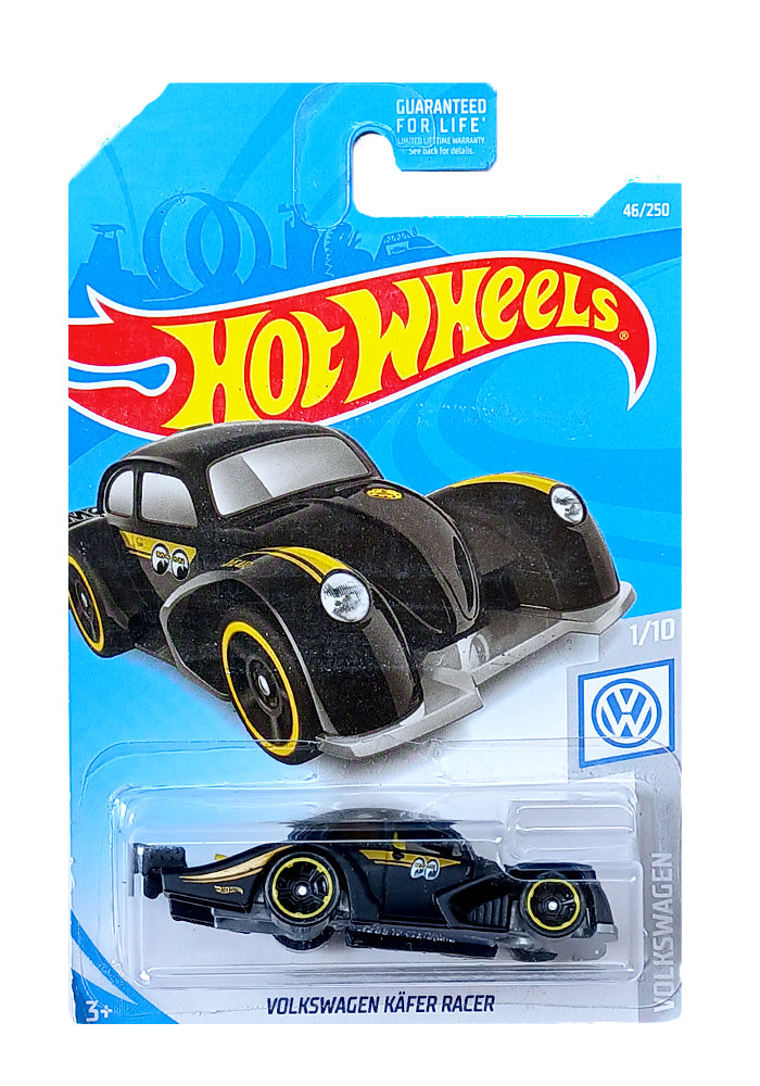 EXCLUSIVES Hot Wheels Moon Eyes Volkswagen Kafer Racer - Black / Yello ...