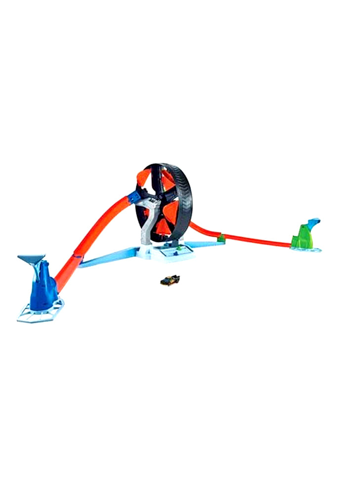 INDIAN Hot Wheels Tracks Stunt Tracks Spinwheel Challenge (Car Include ...