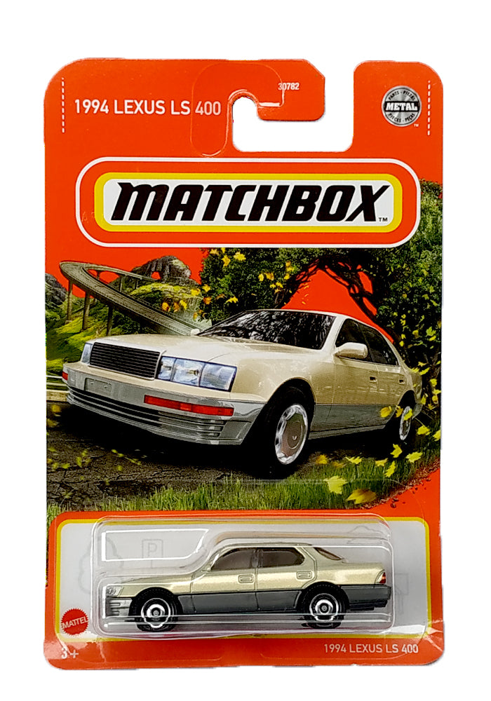 EXCLUSIVES Matchbox 1994 Lexus LS 400 - Green / Grey - 2021 Card (With ...