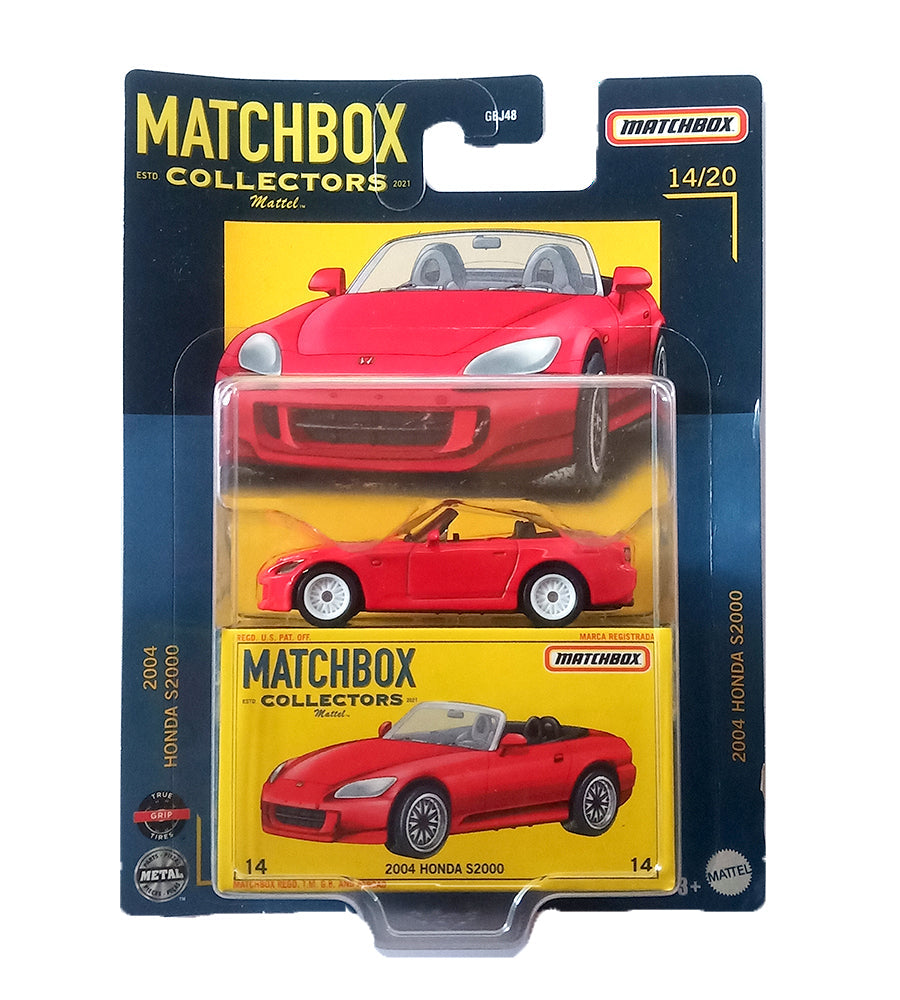 EXCLUSIVES Matchbox Collectors 2004 Honda S2000 - Red - 2021 Card– Toys ...