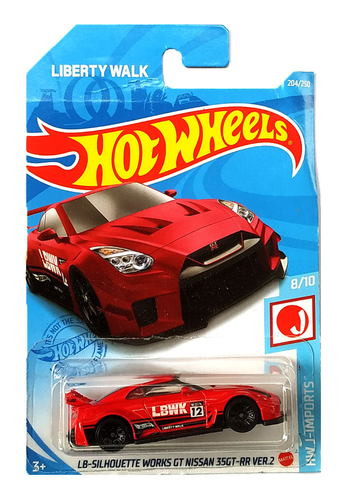 EXCLUSIVES Hot Wheels LB-Silhouette Works GT Nissan 35GT-RR Ver.2 - Re ...