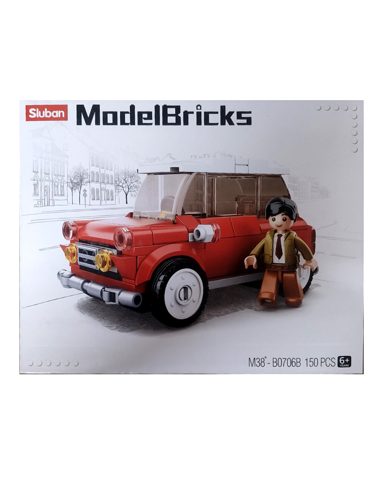 Sluban Model Bricks M38-B0706B - Red - 150 Pcs.– Toys-India.com