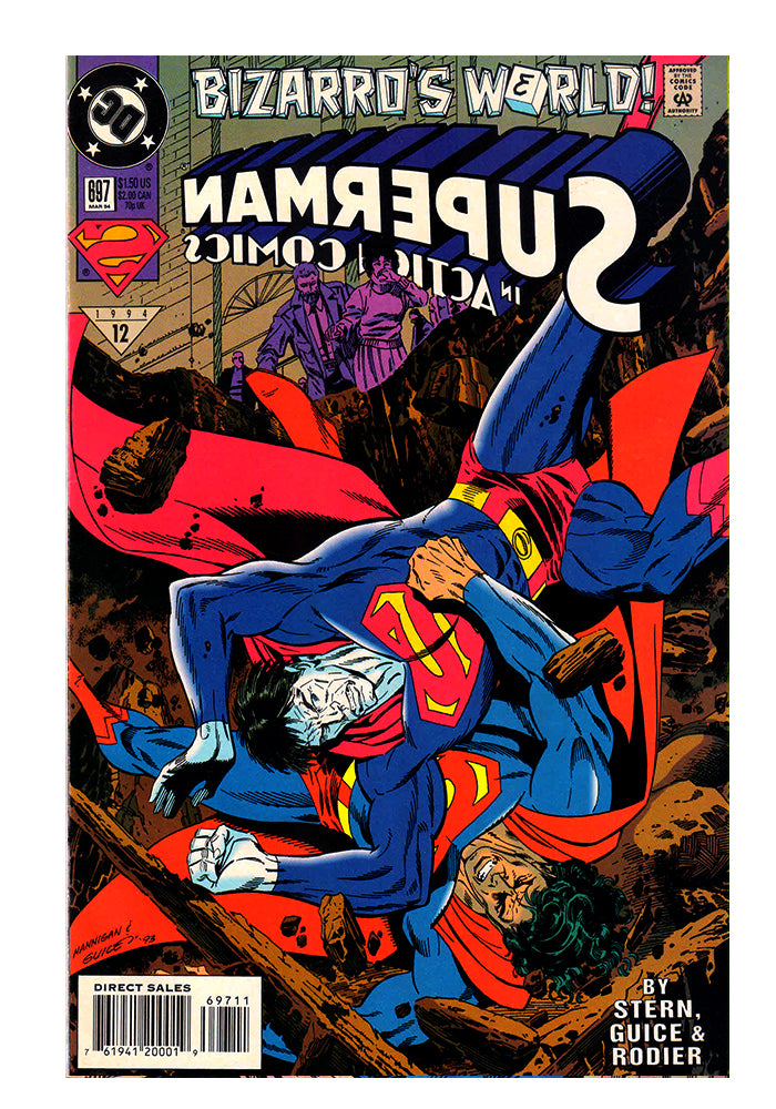 Comics - DC - Superman In Action Comics - March - 1994– Toys-India.com
