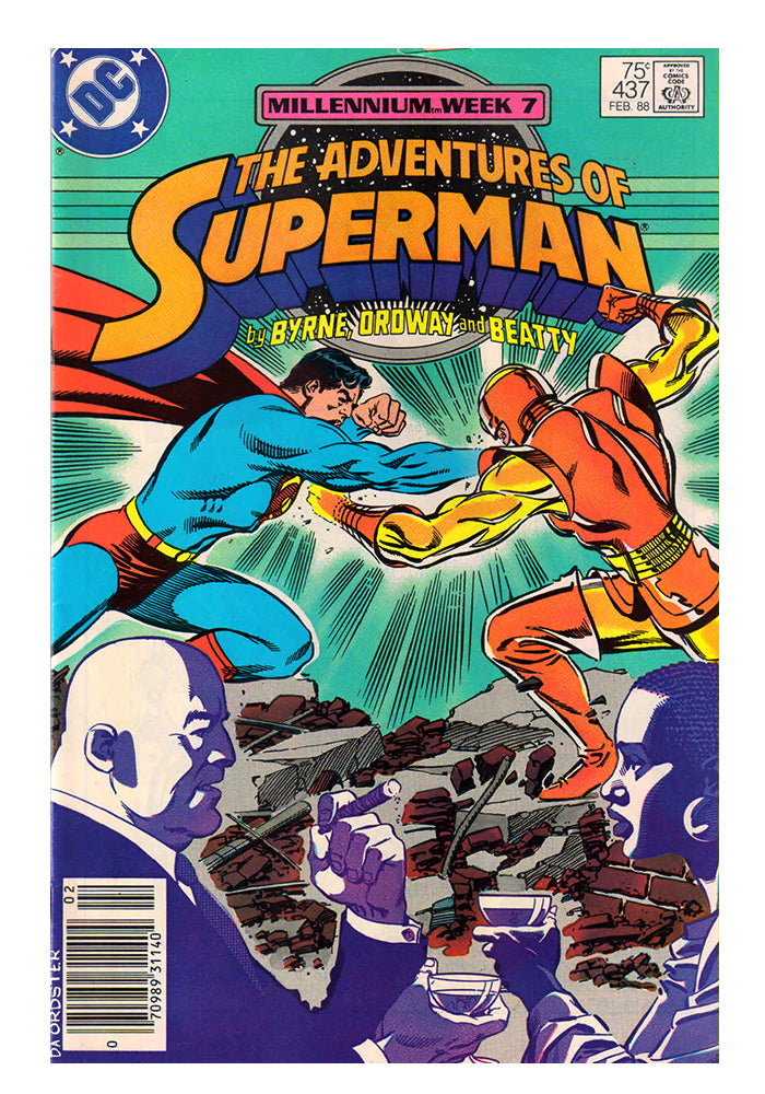 Comics - DC - The Adventures of Superman - February - 1988– Toys-India.com