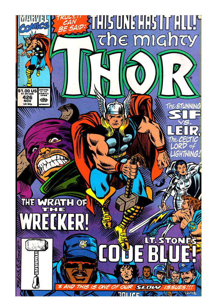 Comics - Marvel - The Mighty Thor - November - 1990– Toys-India.com